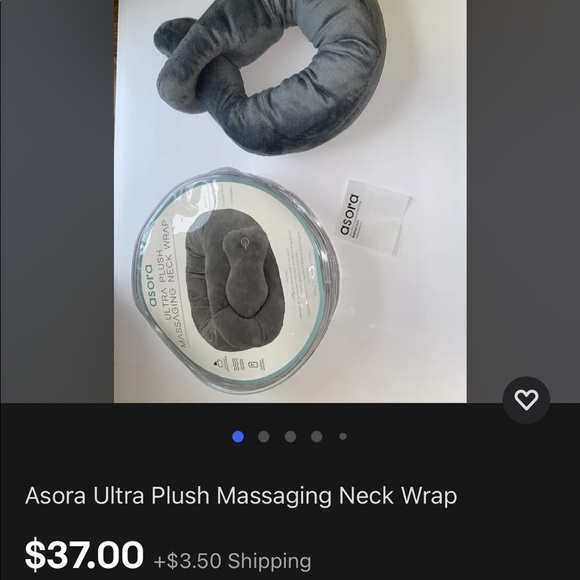 asora | Other | Asora Ultra Plush Massaging Neck Wrap | Poshmark